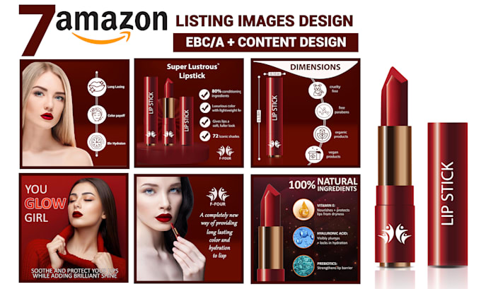 Do amazon, bol product listing images design, infographic pictures ...
