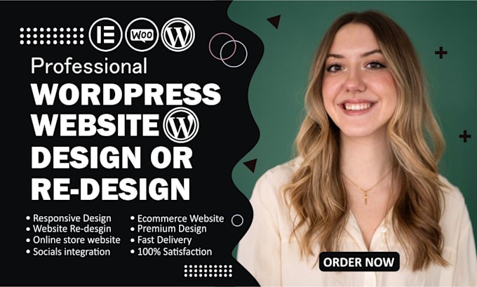 Design elementor landing page website design wordpress website design ...