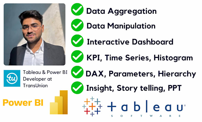 Create interactive power bi dashboards and visualizations by Yashsanjay | Fiverr