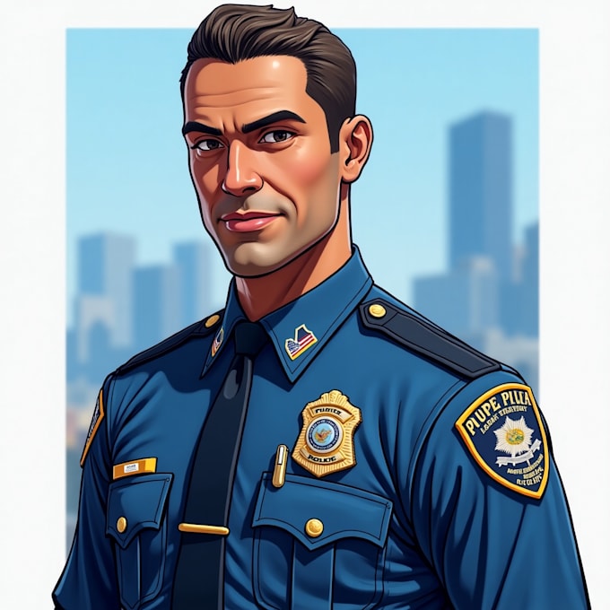 Make for you a custom eup fivem s clothes for police lspd by Katar_mia ...