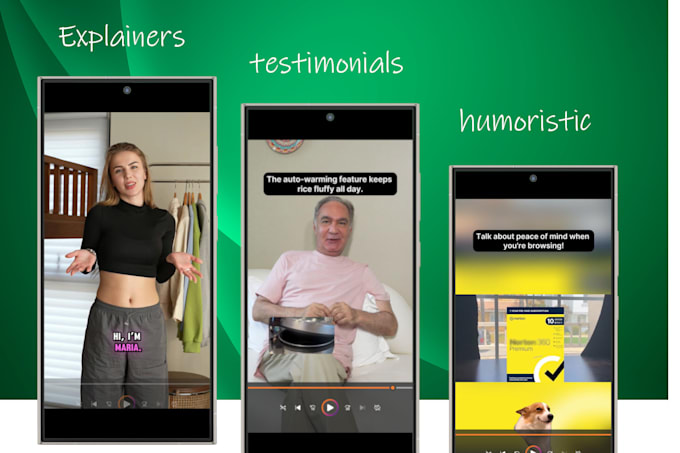 Create short video ai ugc product ad fully edited by Kristijanpoldru ...