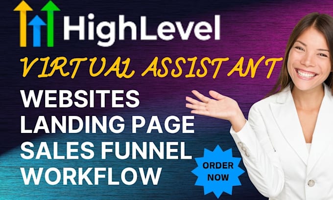 Be your gohighlevel virtual assistant and design your ghl funnel ghl website by Tidypulse | Fiverr