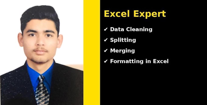 Clean, formate, merge, split excel data by Majid_excel75 | Fiverr