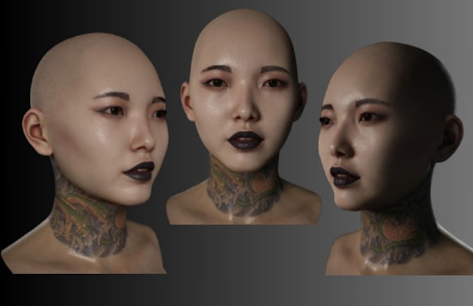 Create 3d realistic metahuman character modeling ue4 ue5 zbrush 3d rig ...