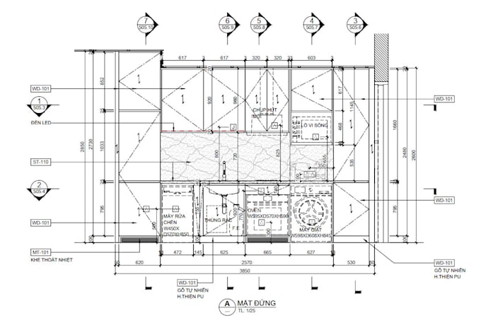 Furniture detailed, shop drawings by Nguyenhung9 | Fiverr