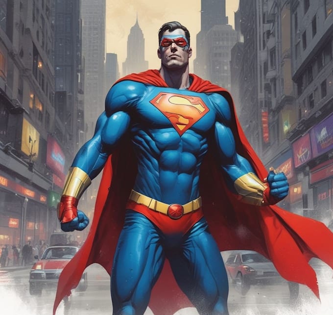 Draw a realistic disney superhero artwork by Dallaorn | Fiverr