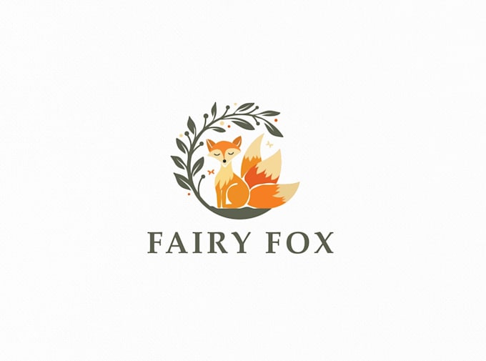 Design awesome fairy fox logo by Ross_parisiane | Fiverr