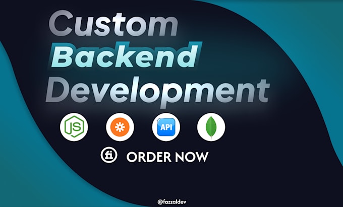 Develop a high performance node js backend with custom apis by Fazzaldev | Fiverr