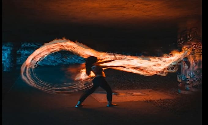 Add fire effect special effect vfx compositing visual effect to your ...