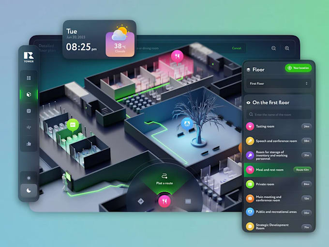 Build augmented reality, lidar scanner app, 3d floor plan, lidar sensor, vr by Nathantechy | Fiverr