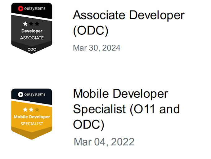 Develop and optimize outsystems applications by Manuel_tfm | Fiverr