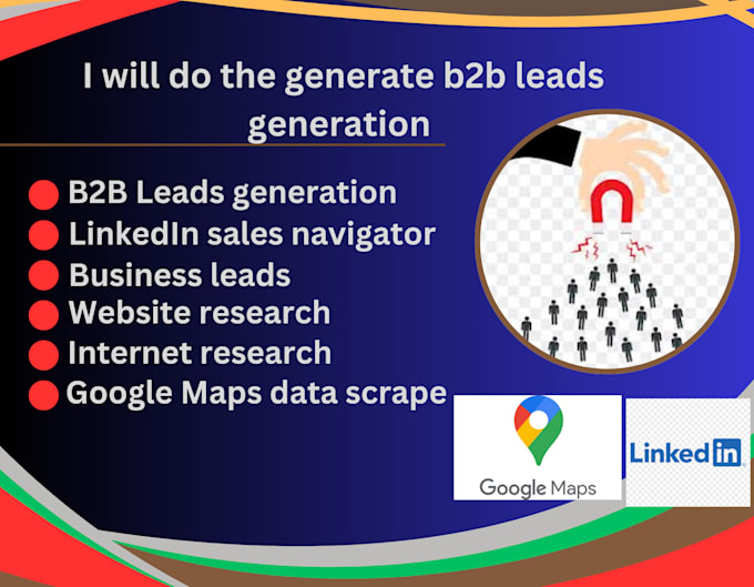 Do the targeted b2b leads generation for any industry and business by Samiuldigi | Fiverr