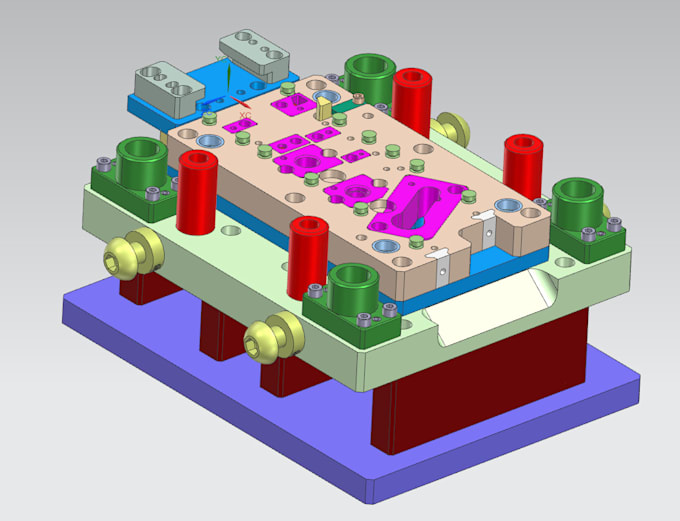 Do press tool design and manufacturing drawings by Vigneshs365 | Fiverr