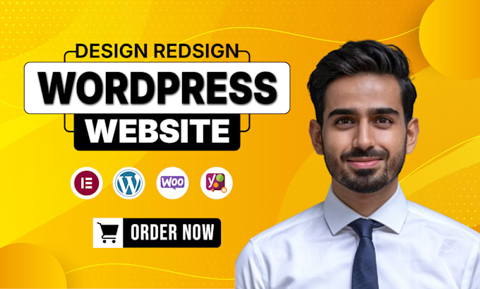 Design redesign create and develop fully responsive business wordpress ...