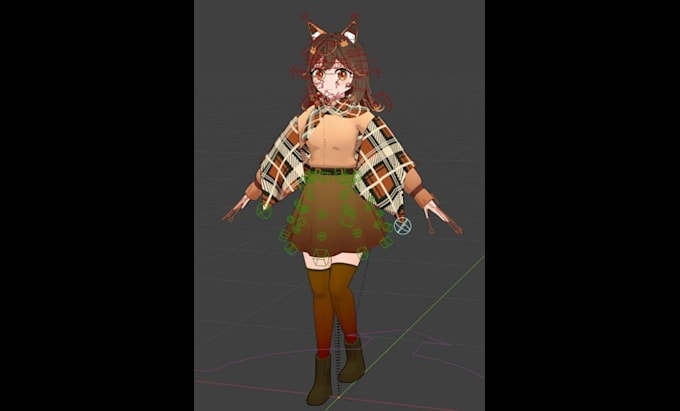 Design and rig pro live2d vtuber model for vtuber, vtube studio by ...