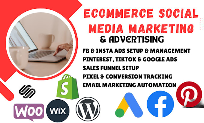 Do ecommerce marketing social media marketing and advertising for ...
