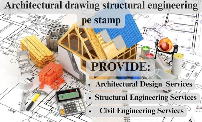 Licensed architect, structural engineering city permit drawing in ky la me md by Greg_johnson9 ...