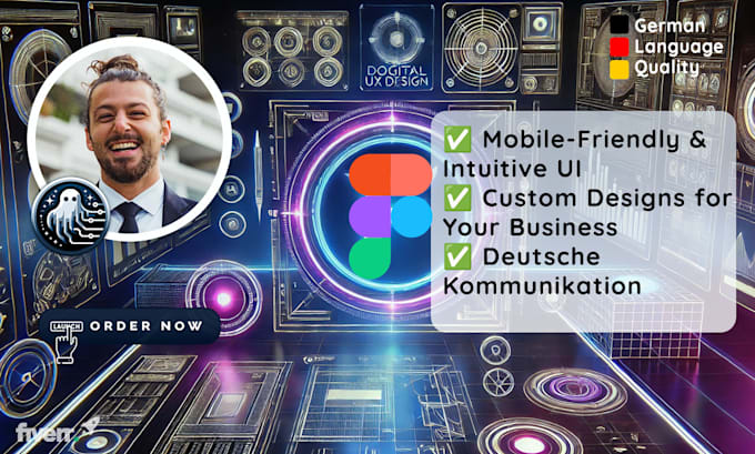 Do german mobile app design with figma for ios and android by ...