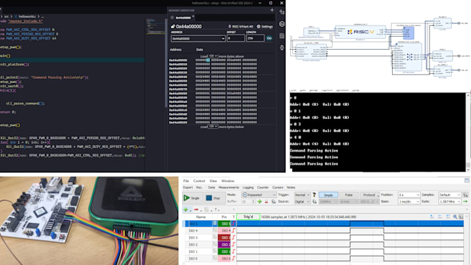 Design and develop fpga solutions with vivado, vitis, hls, and microblaze by Mudassar_k | Fiverr
