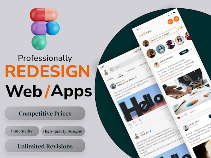 Redesign app ui ux order now by Hend_dab | Fiverr