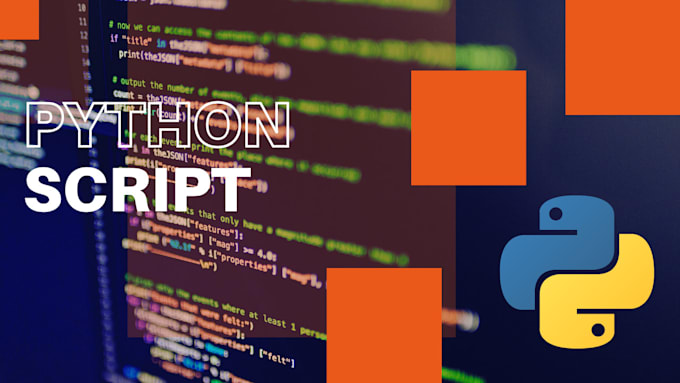 Write your custom python script by Lilly_tanaka | Fiverr