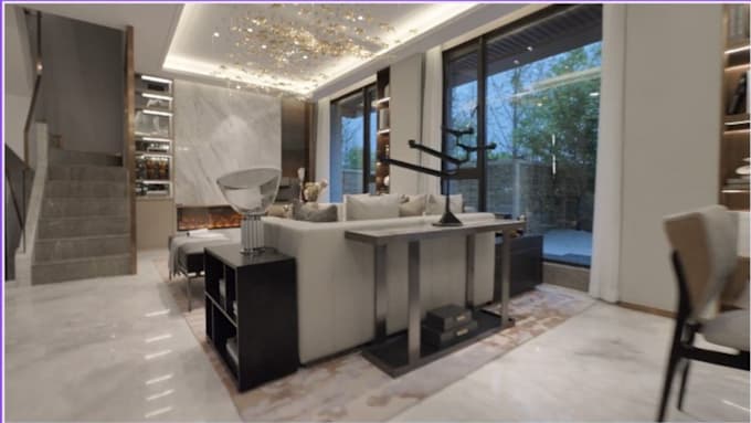 Create photorealistic 360 panorama walkthrough 3d virtual interior tours for vr by Ola ...