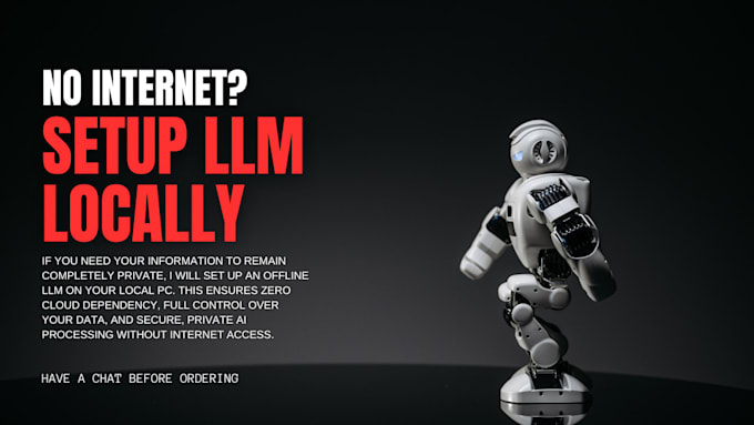 Setup llm on your local computer by Haideransari00 | Fiverr
