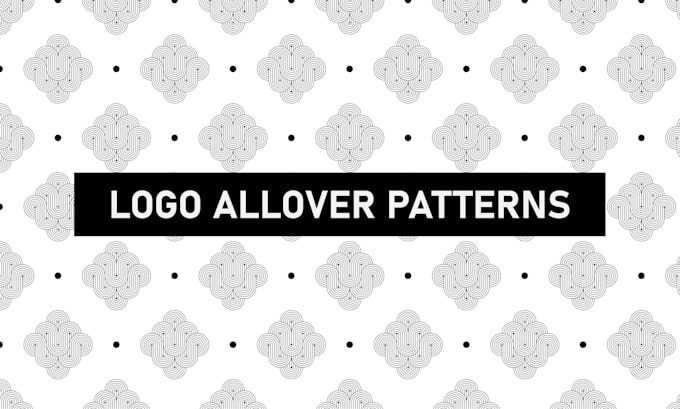 Create seamless all over logo patterns or monogram patterns by Sarith ...