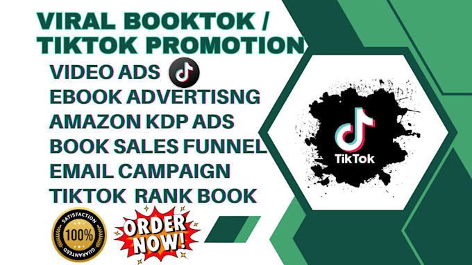 Viral booktok video ads rank seo amazon kdp book advertising tiktok ...