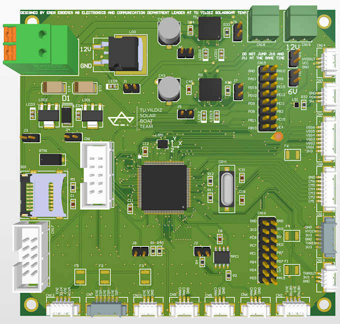 Design custom pcbs for you by Eren_egdemir | Fiverr