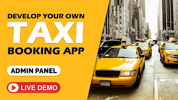 Develop booking app, taxi booking app, like indrive uber booking app, taxi app by Cazulee_ | Fiverr