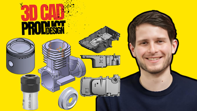 Create 3d cad models, industrial product designs, renderings, and ...