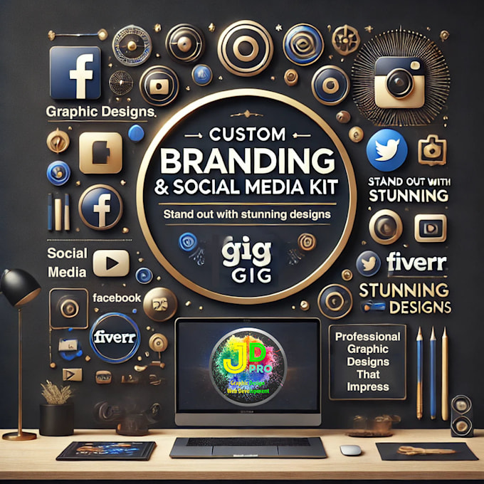 Create a complete branding package by Johndesignpro | Fiverr