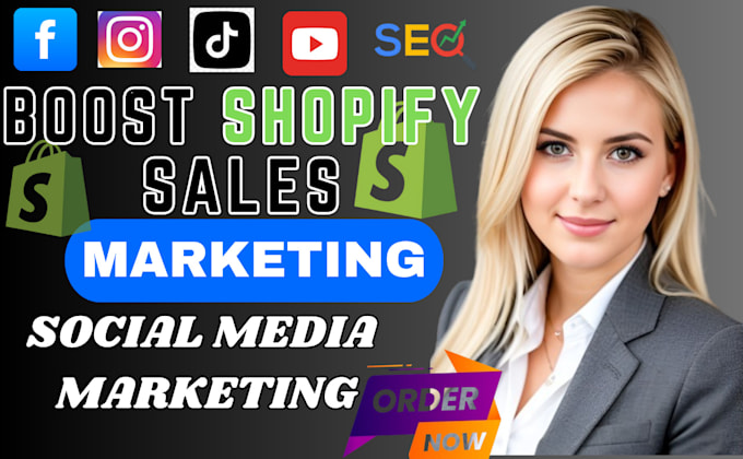 Boost your shopify sales with expert facebook, instagram and tiktok ads ...