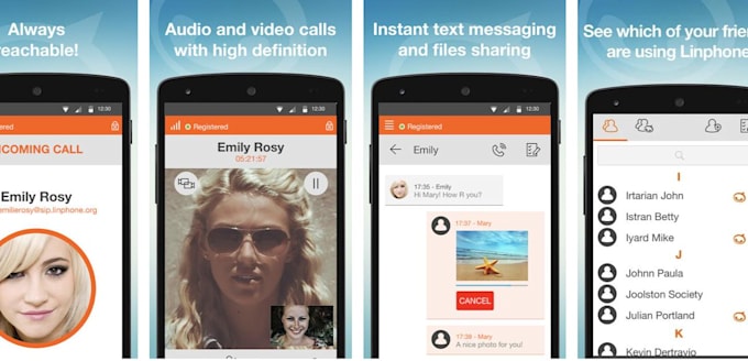Do linphone call center app sip trunking system freebx, webtrc, voip stream app by Titus778 | Fiverr