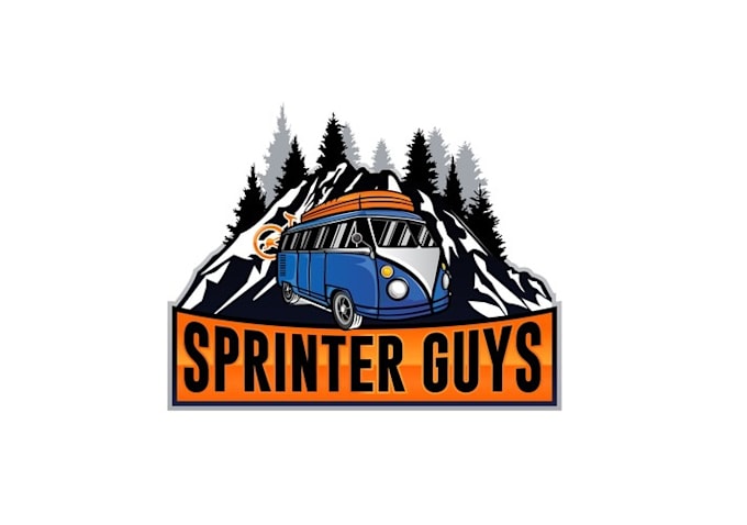 Design sustainability outdoor sprinter van logo by Jesse_mauricee | Fiverr