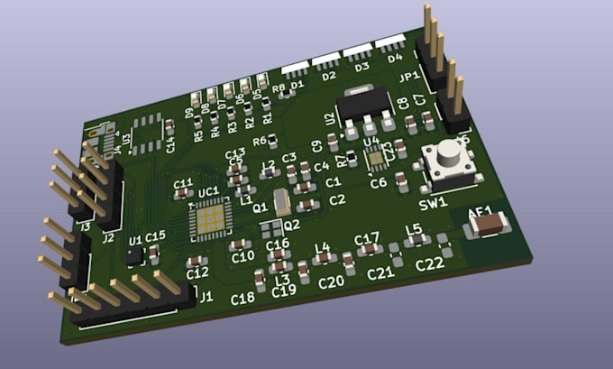 Design or review your pcb and schematic by Svenbordihn | Fiverr
