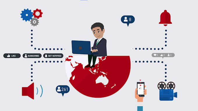 Create 2d animated videos or elearning course explainer videos by Fs_animation | Fiverr