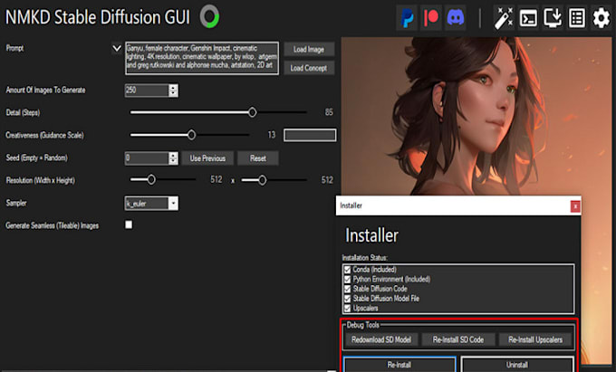 Create custom comfyui workflow with stable diffusion by Roshproui | Fiverr