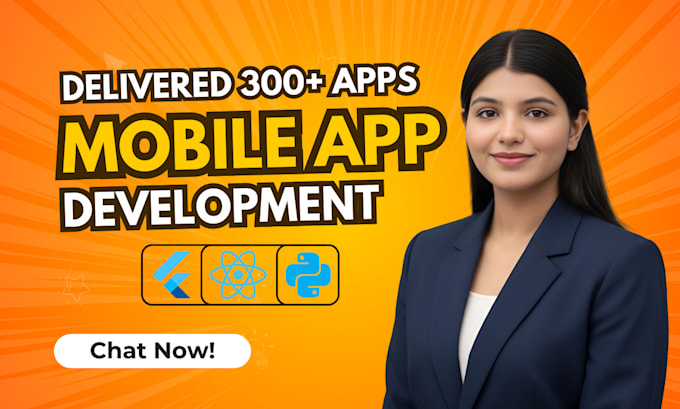 Mobile app development ai app flutter developer ai chatbot ios app ...