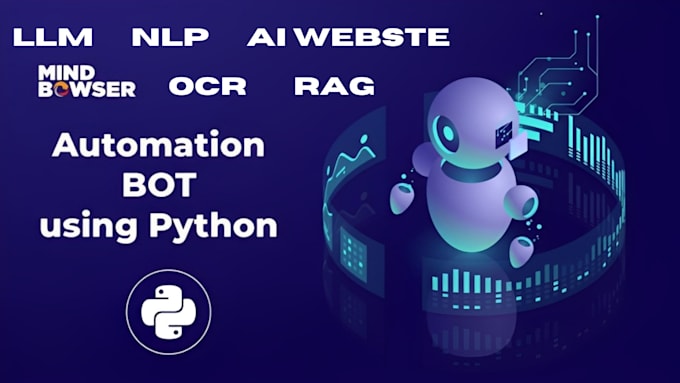 Build Python Ai Bot Automation Ocr Llm Data Extraction Nlp Rag