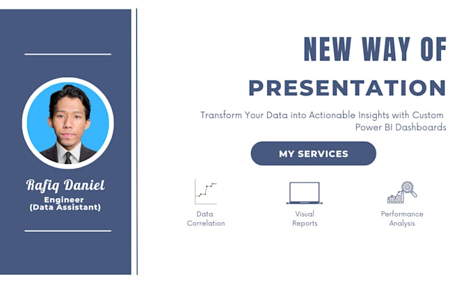Transform your data into interactive power bi dashboards by Rafiqdaniel_ | Fiverr
