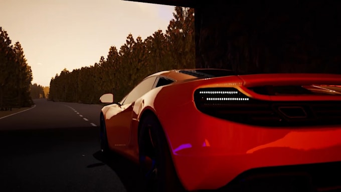 Cinematic 3d car animation 3d cgi animation car commercial video vfx ...