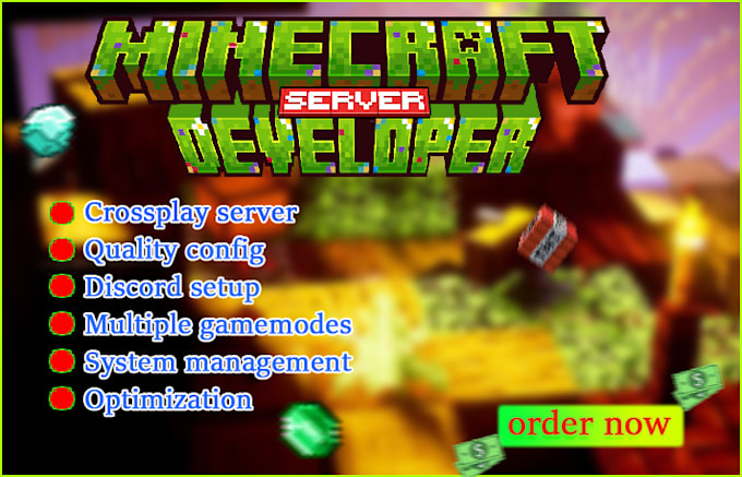 Make and develope your minecraft server as your requirements by Habib ...