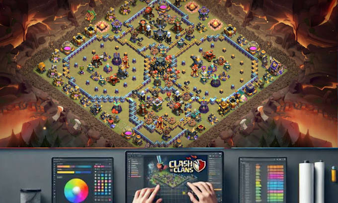 Design custom clash of clans base layouts for all town hall levels by ...