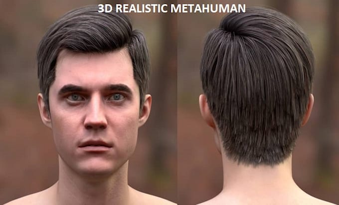 3d character models for metahuman,3d modeling, 3d character by ...