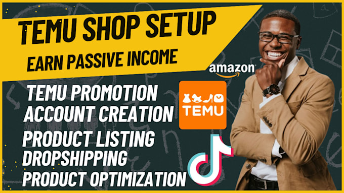 Setup temu shop temu seller account temu product lising ebay stores tiktok ads by ...