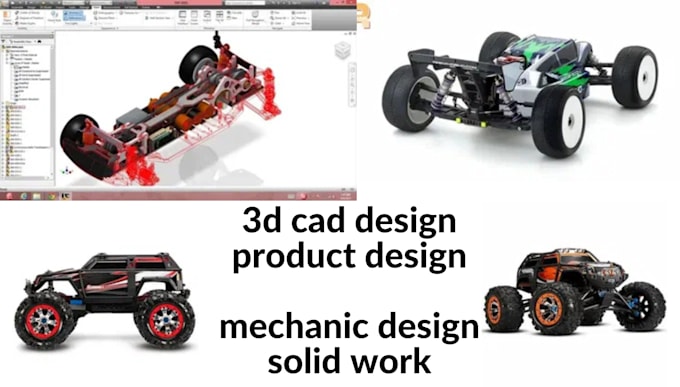 Do 3d cad design 3d product design 3d model using solid work by Rajji ...