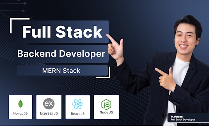 Do fullstack development backend nodejs for custome website by Usman ... Do fullstack development backend nodejs for custome website by Usman ...