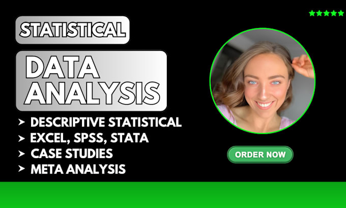 Do advance statistical data analysis using spss, r studio and excel by ...